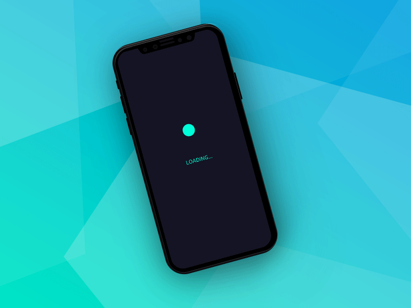 Liquid loading animation by Marta Pogorzelska on Dribbble