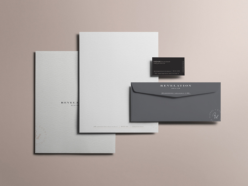 Revelation Design // stationery by helium creative on Dribbble