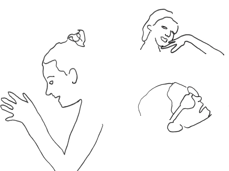 Micron faces by Victoria Brewer-Ritter on Dribbble