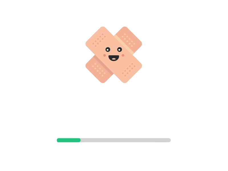 Plaster Loading Animation by Lewis Warren on Dribbble