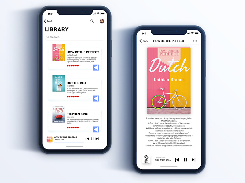 Books app Concept by Yin on Dribbble