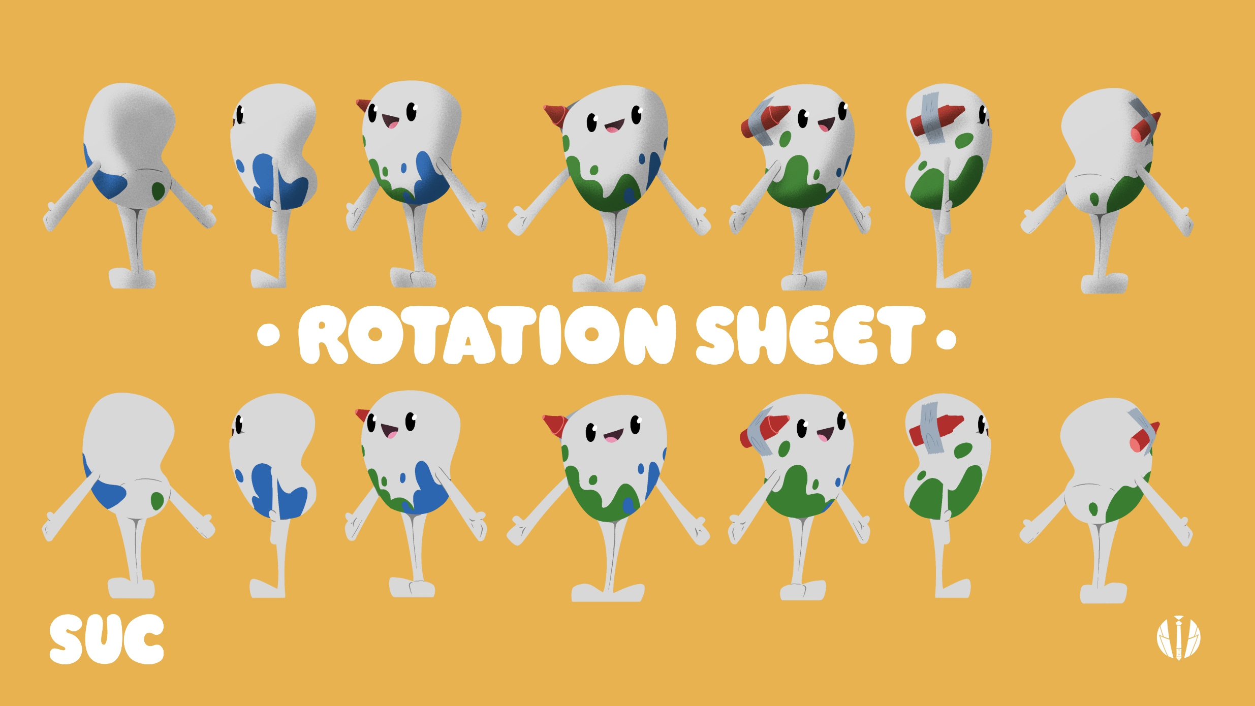 SIC SAC SUC Original character design sheets by DrawingDaveDraws on ...