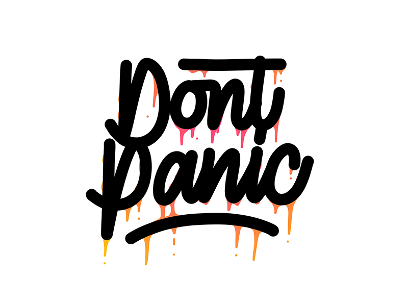 Dontpanic by Flor Muñoz on Dribbble
