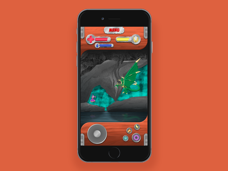 Mobile game concept by Milos Nikolov on Dribbble