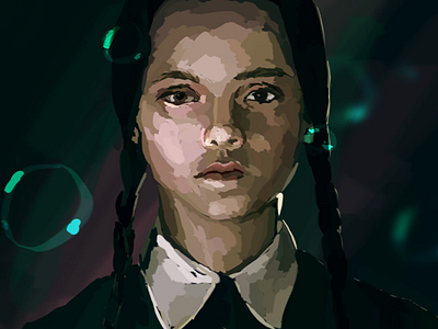 Wednesday Addams by Patty Forster on Dribbble
