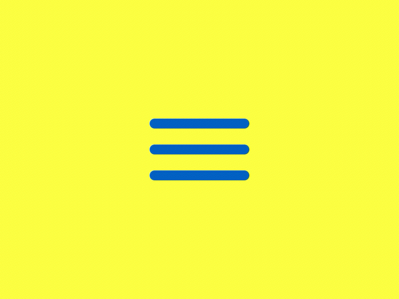 Hamburger Menu Animation by Manoj 🇮🇳 on Dribbble