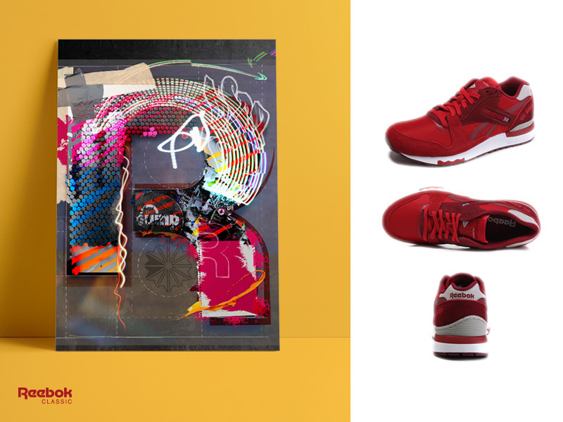 Reebok poster by Joel Wasserman on Dribbble