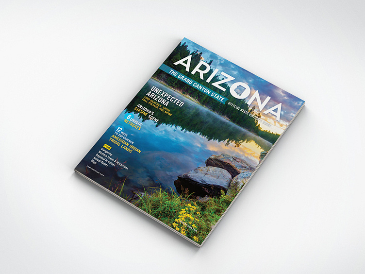 2017 Arizona Official Visitor Guide Cover by Robert Gibson on Dribbble