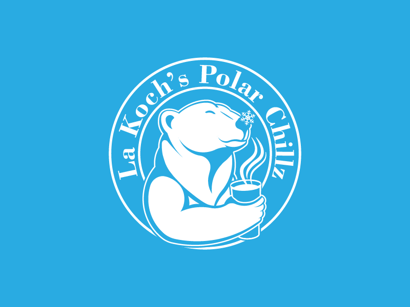 La Koch's "Polar Chillz" logo concept for tumblers by Andrii Zarypov on ...