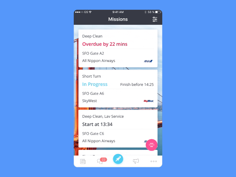Tasks Card by MT on Dribbble