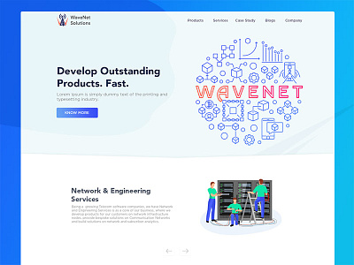 Network Landing Page designs, themes, templates and downloadable ...