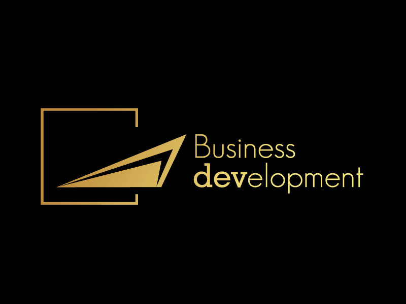 Business development logo by Maciej Kalytczak on Dribbble