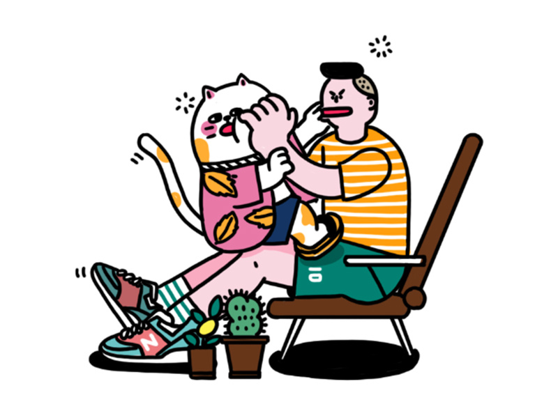 A Illustration practice by HelloKimi for GeooLab on Dribbble