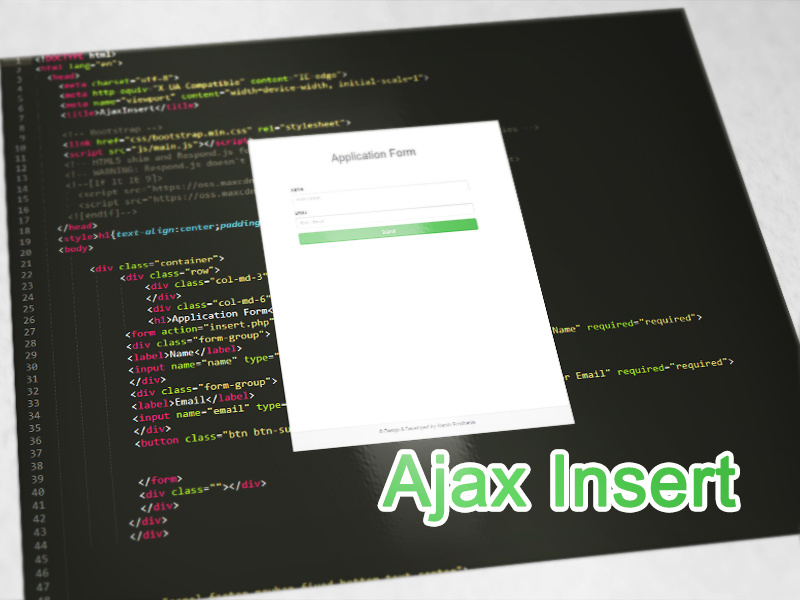 Insert (Ajax) by Alamin Prodhania on Dribbble