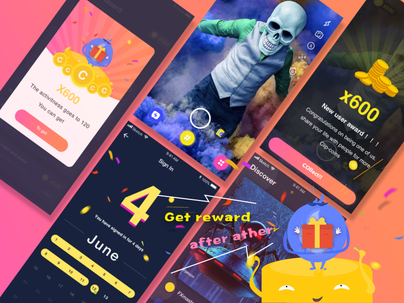 Reward Post by wudibaobao on Dribbble