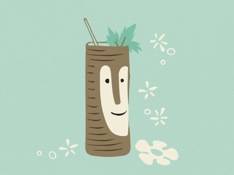 Tiki Bob by Keith Lowe on Dribbble