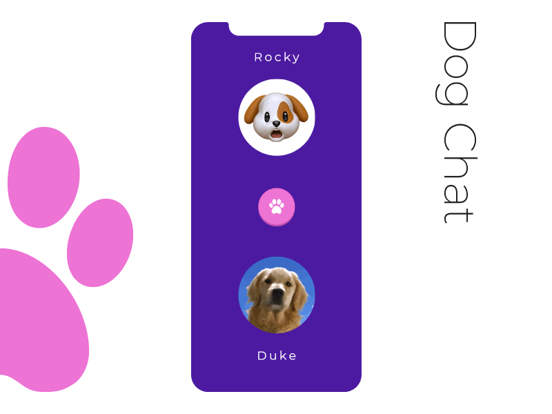 Dog Chat by Bohdan on Dribbble