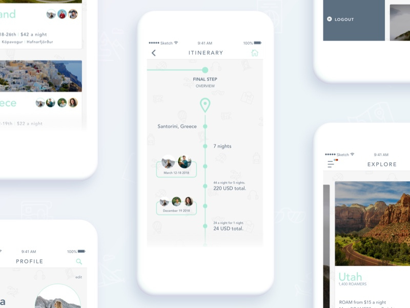 ROAM by Lindsey Sperber on Dribbble