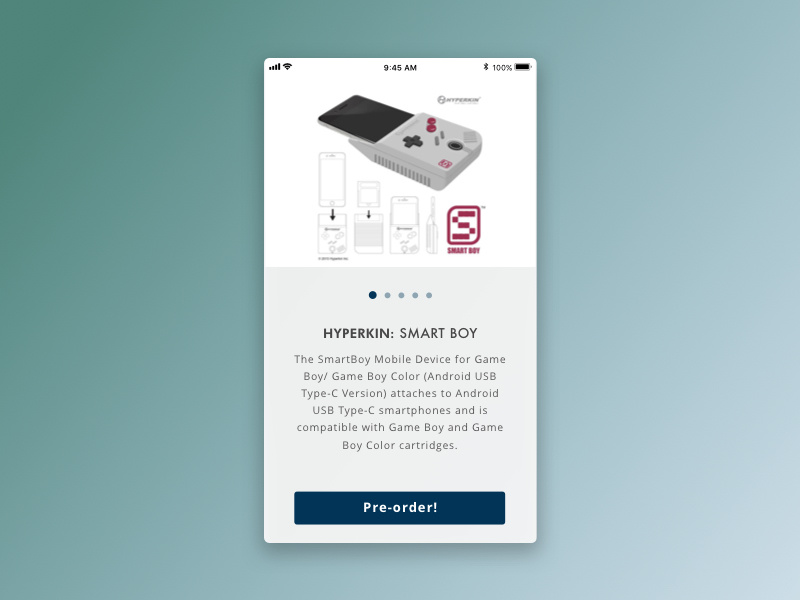 Daily UI #075 - Pre-Order by Thai H on Dribbble