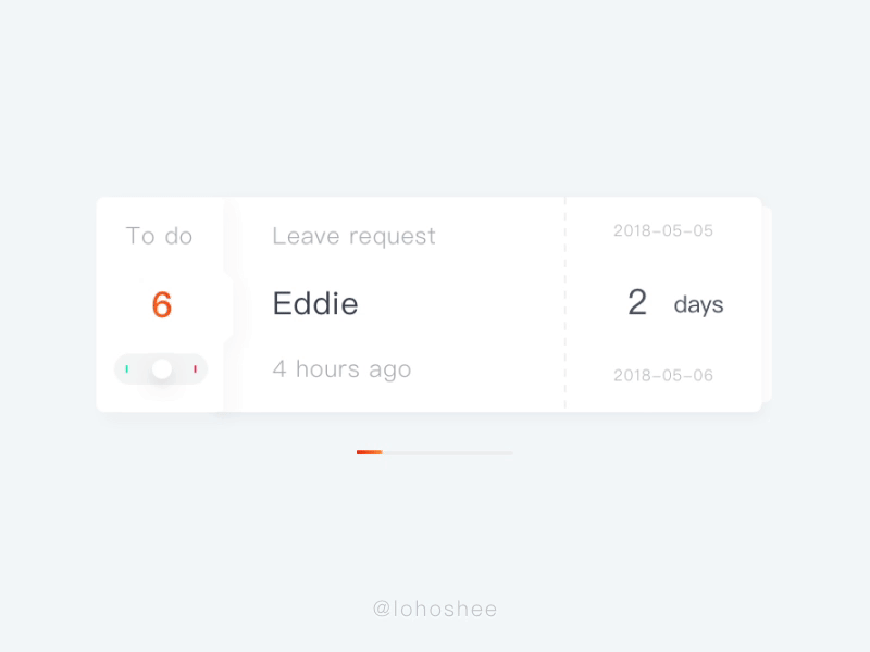 Task to-do Cards by 𝑳𝒐𝒉𝒐 𝑺𝒉𝒆𝒆 on Dribbble