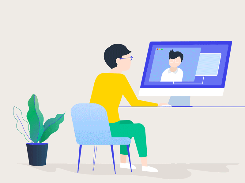 HR manager animation by Marina Rakhimova on Dribbble