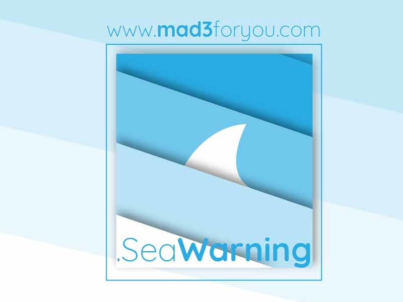 Sea Warning by 🖥 by Mad3 on Dribbble