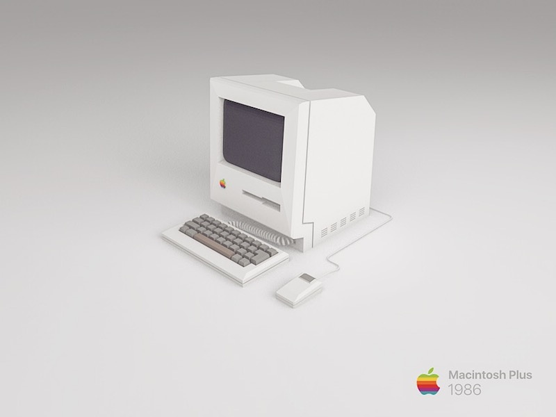 Macintosh Plus by Magic Chen on Dribbble