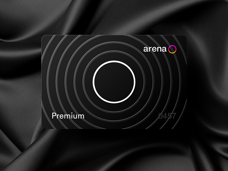 Arena. Card by Mamozinger on Dribbble