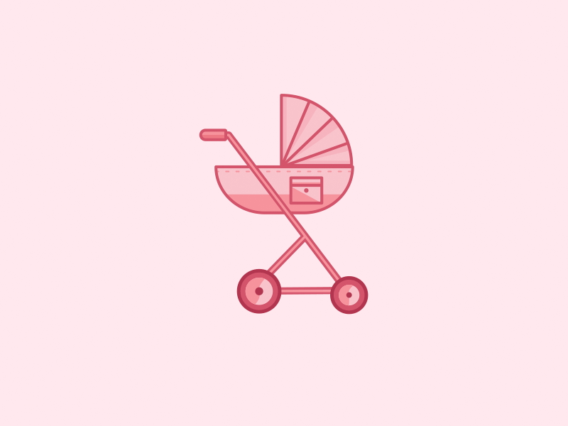 Stroller Animated Icon by Joakim Agervald on Dribbble