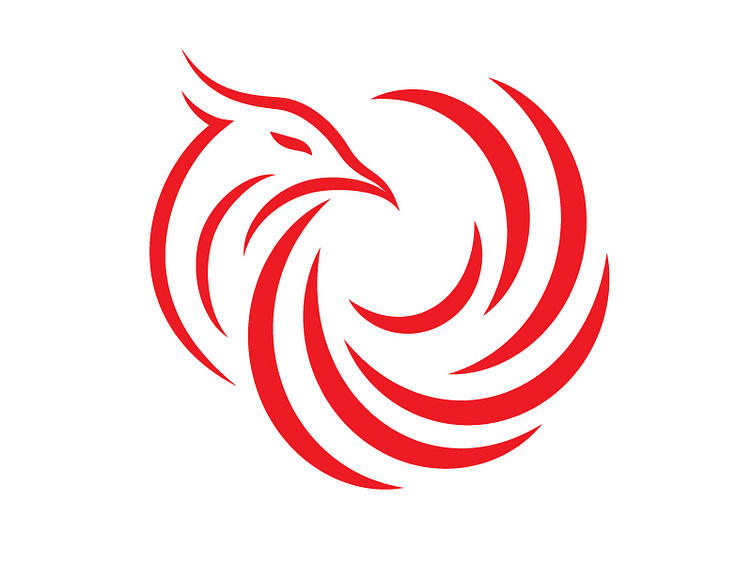 Phoenix logo 19 by paul diaconu on Dribbble