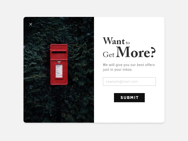 Daily UI #016 | Pop-Up Overlay by Fariz Ikhsan on Dribbble