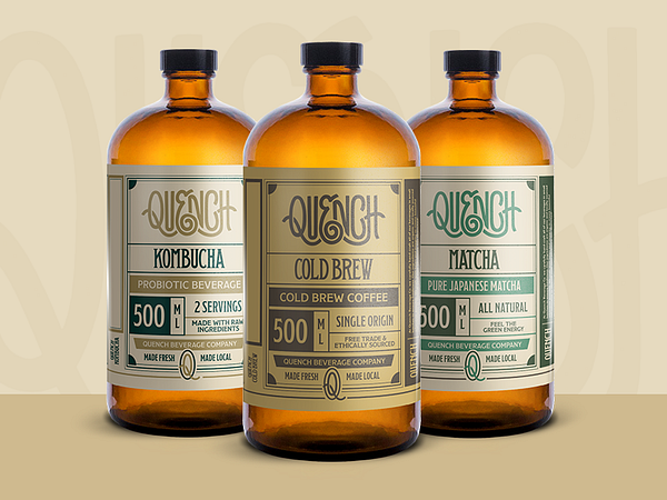 Quench Bottle Design by Zach Silver on Dribbble