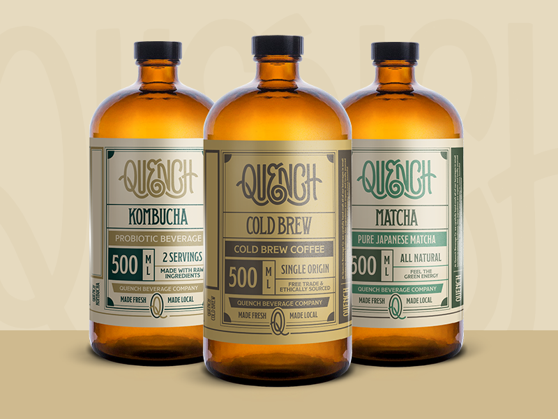 Quench Bottle Design by Zach Silver on Dribbble