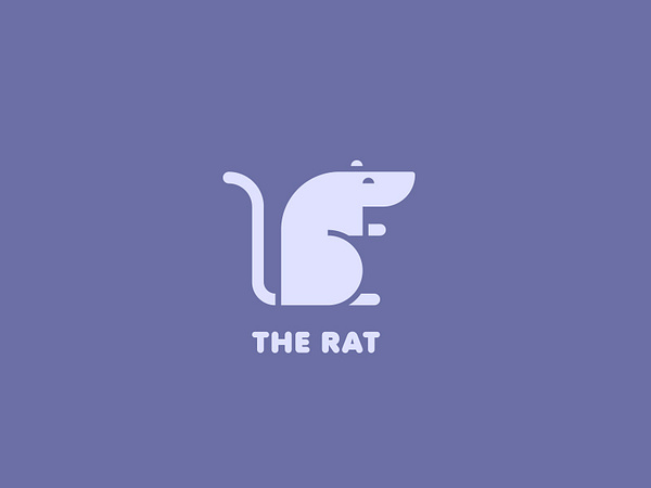 The Rat Logo - Day 24 by Nikita Golubev on Dribbble