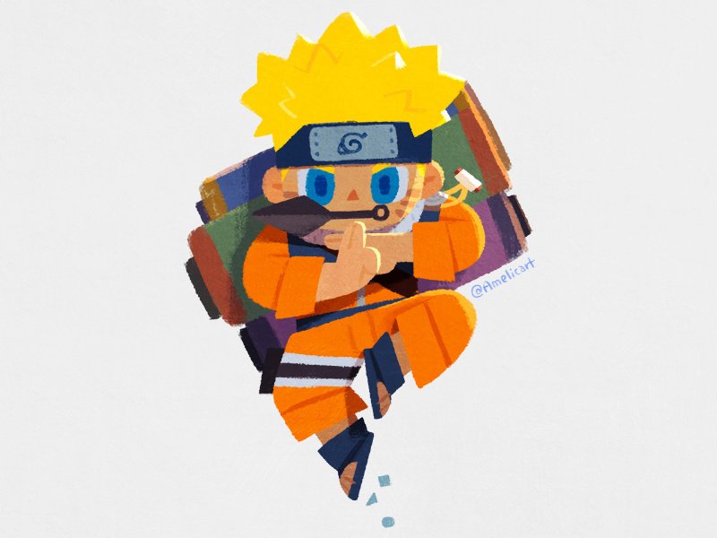 NARUTO by Amelicart on Dribbble