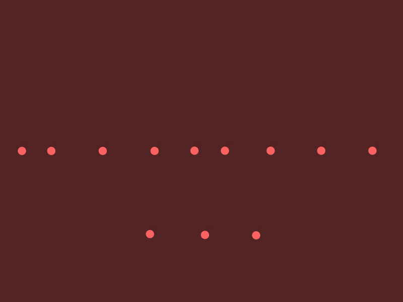 Dot To Text Animation by Anndrea Joiner on Dribbble