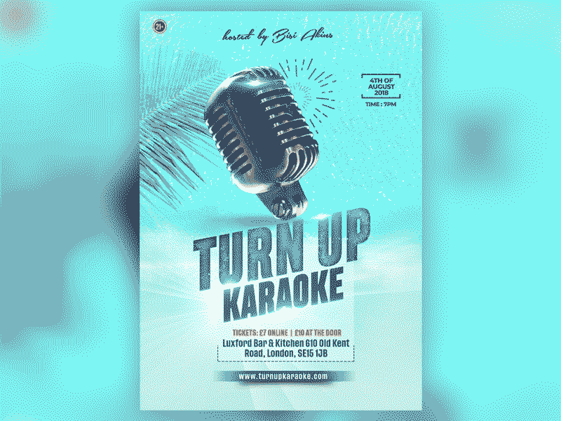Flier by Jendorbaba on Dribbble