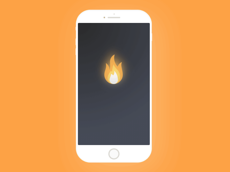 Fire Loading by John Silvester on Dribbble