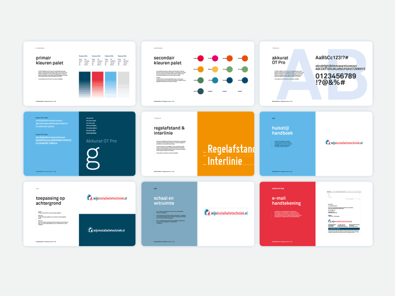 Style guide by Richard Spaans on Dribbble
