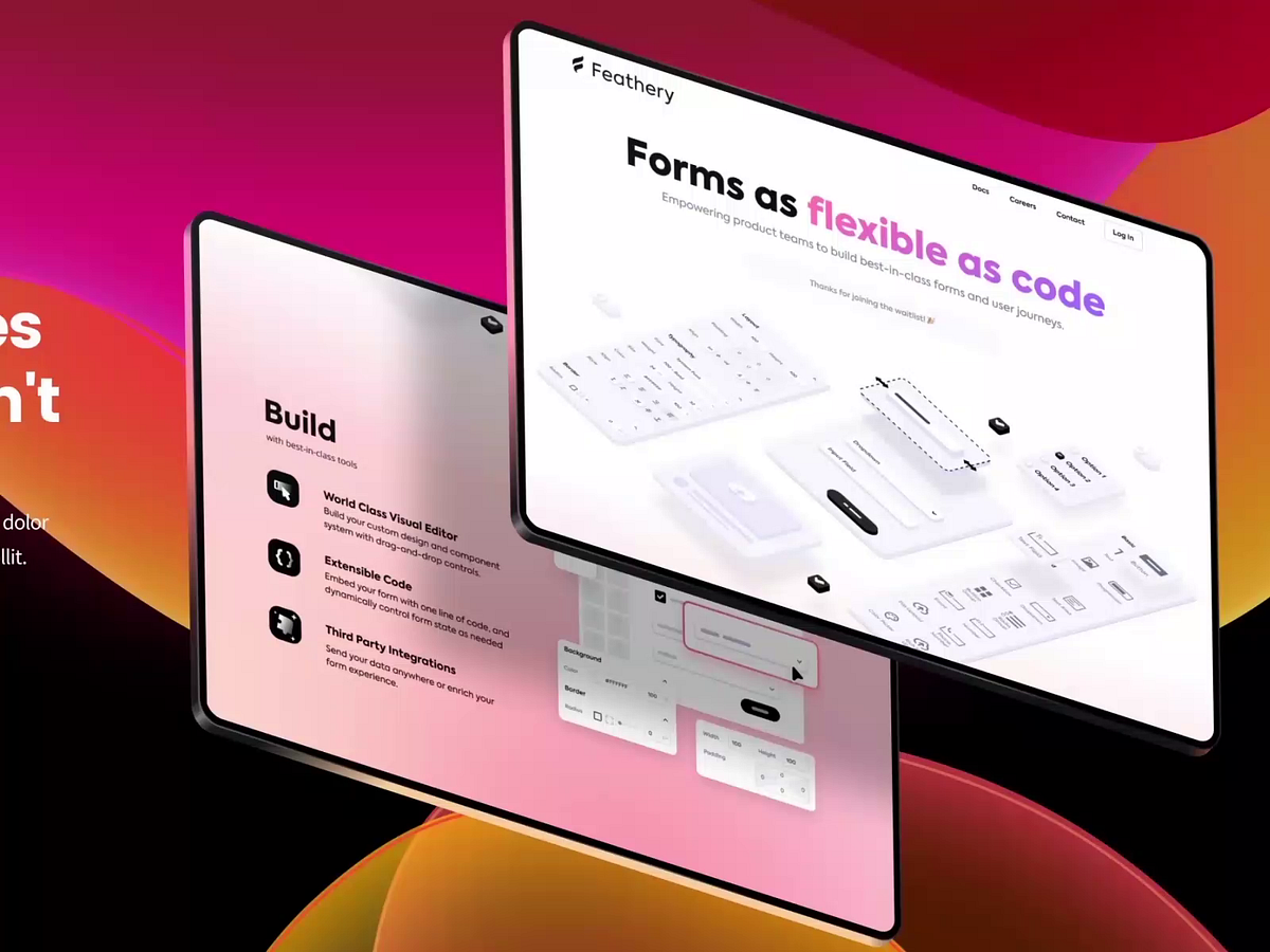 Slick Headers 2 Figma Templates by Virgil Pana on Dribbble