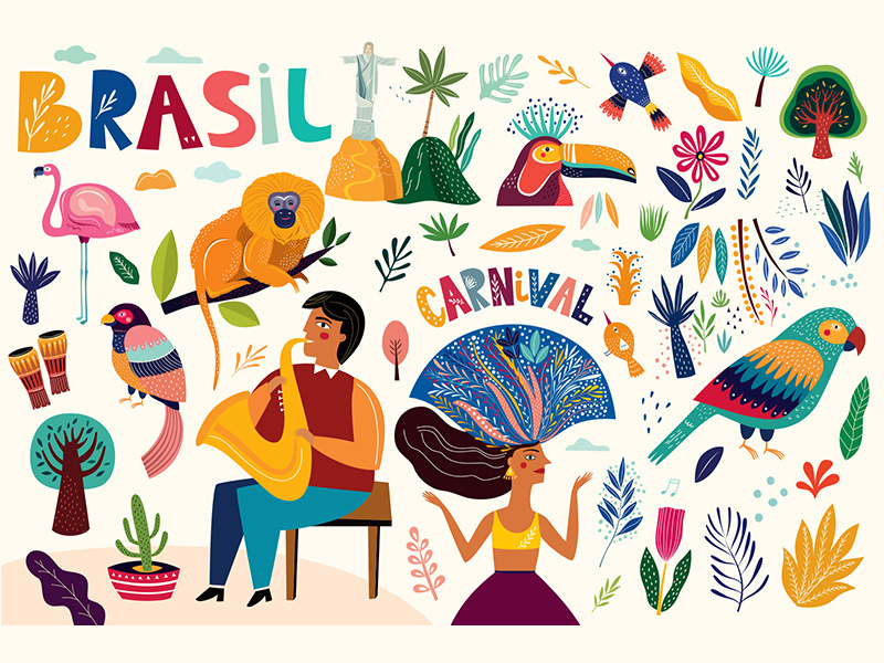 Brazil collection by Molesko Studio on Dribbble