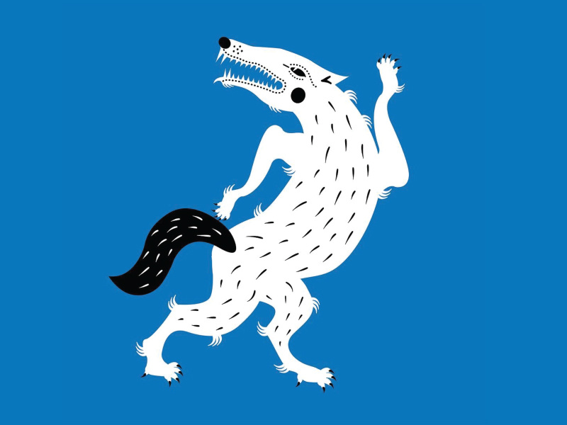 Dancing Wolf by Celeste Jacobs on Dribbble