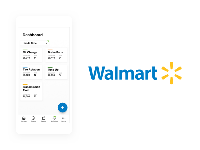 Walmart Auto Care App Concept by Jacob Ottesen on Dribbble
