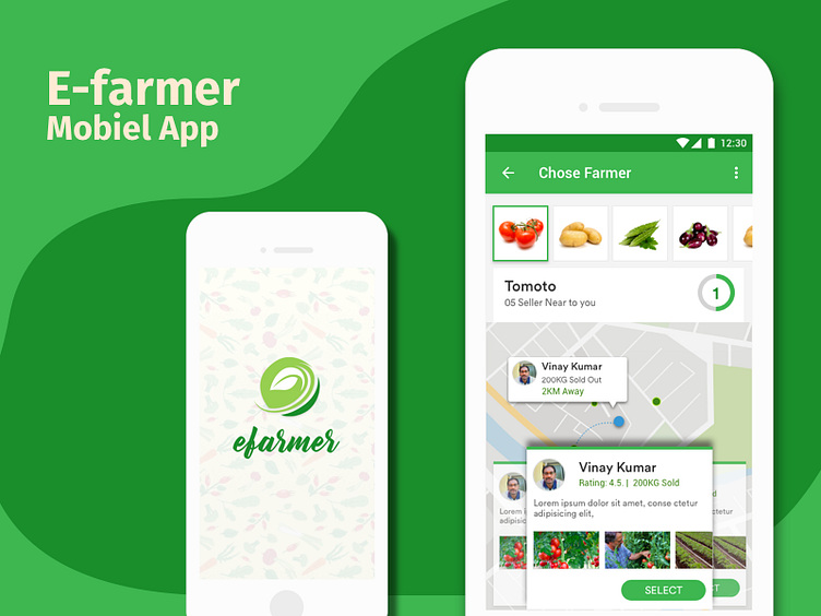 E Farmer by AMITH.P.K on Dribbble
