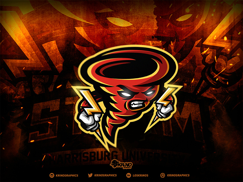 Strom eSports Final Logo by Dmitry Krino on Dribbble