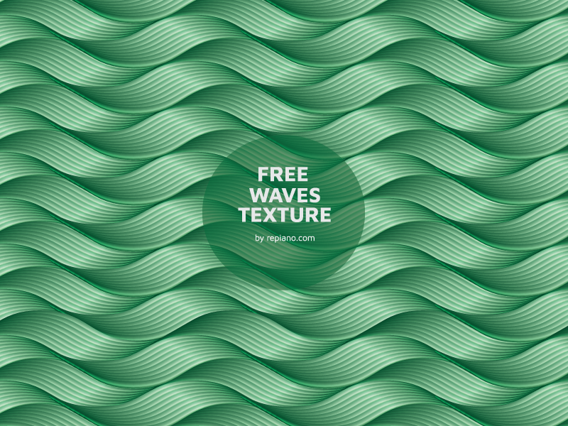 Green Wave Texture Freebie (free vector) by Tomas Kor on Dribbble