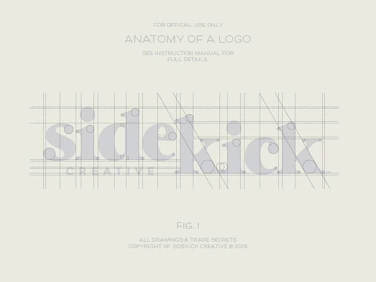 Anatomy of a Logo by Sidekick Creative on Dribbble