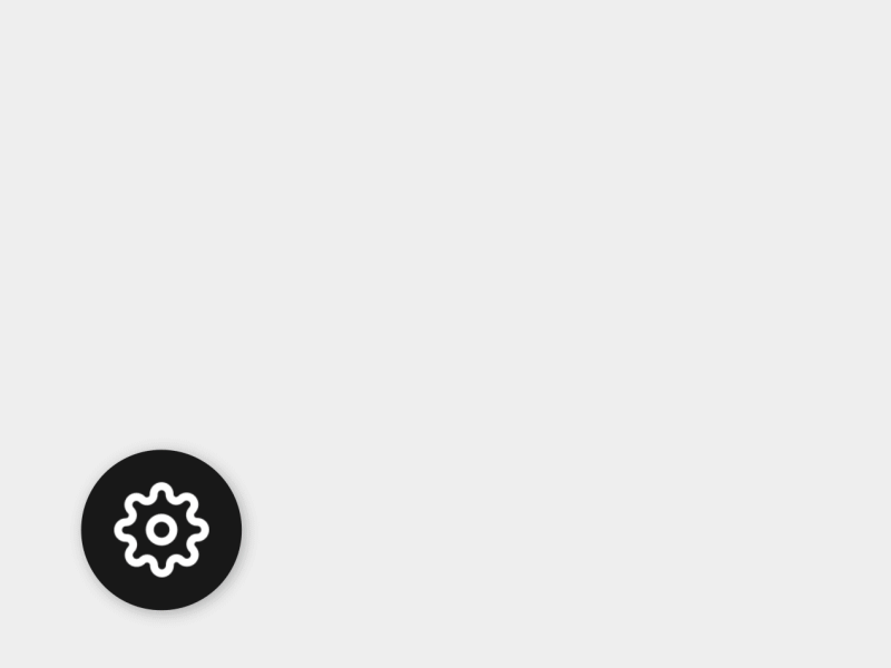 "Settings" micro-motion by Nixie on Dribbble