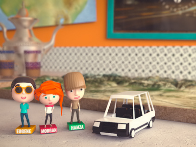 3D Map Style Development by Space Laser on Dribbble