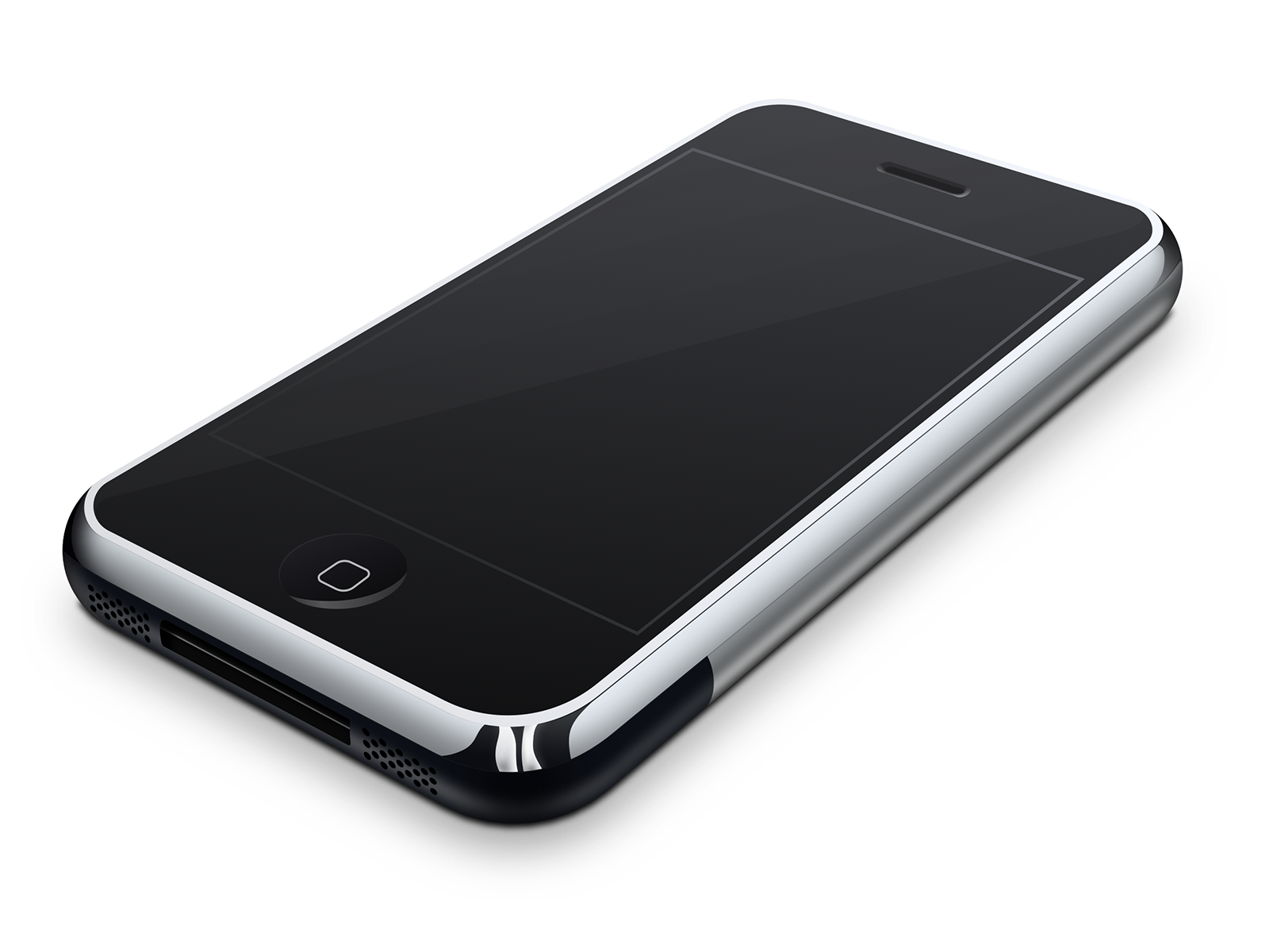 iPhone 2G Front View by William Szilveszter on Dribbble